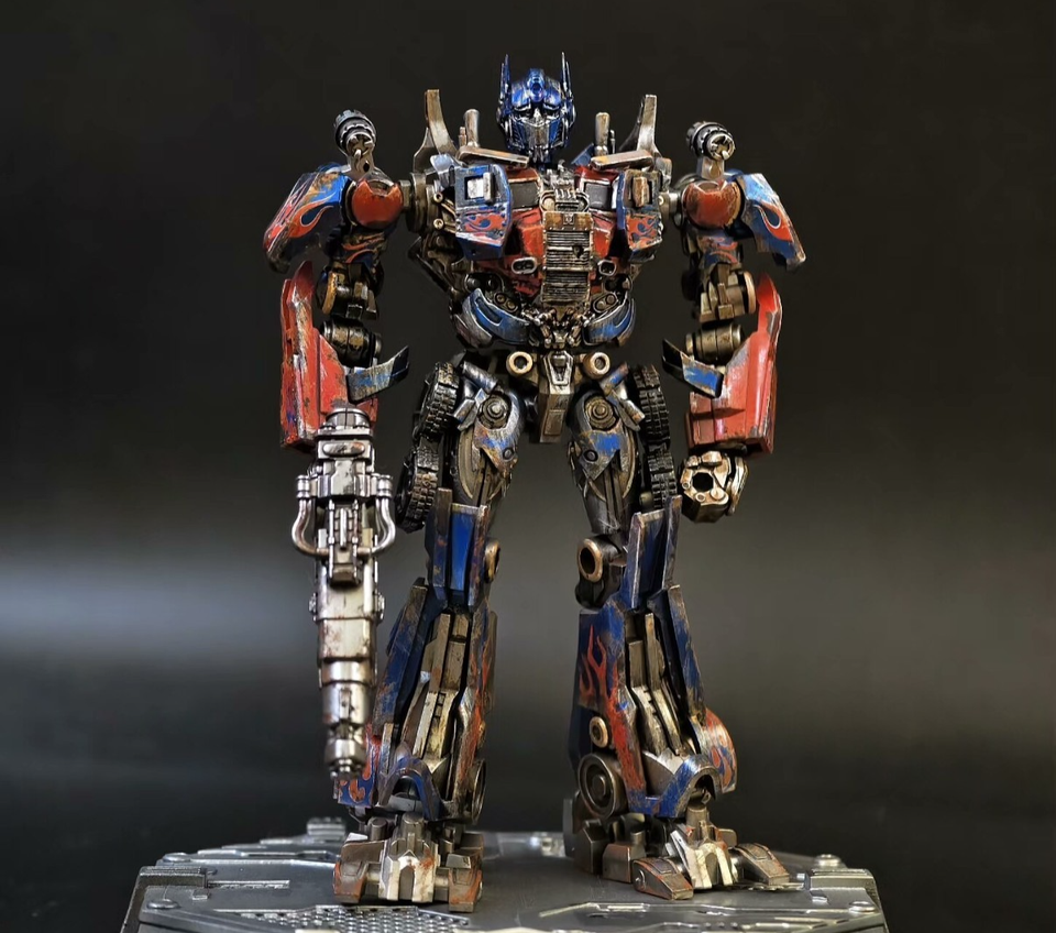 Blokees Transformers 4 Optimus Prime Hiding Repainted Model Toy | eBay