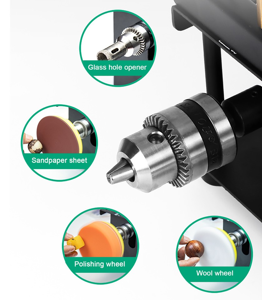 Compact Heavy Duty Table Saw Rotating Speed 1000-3000r/min Work Shop ...