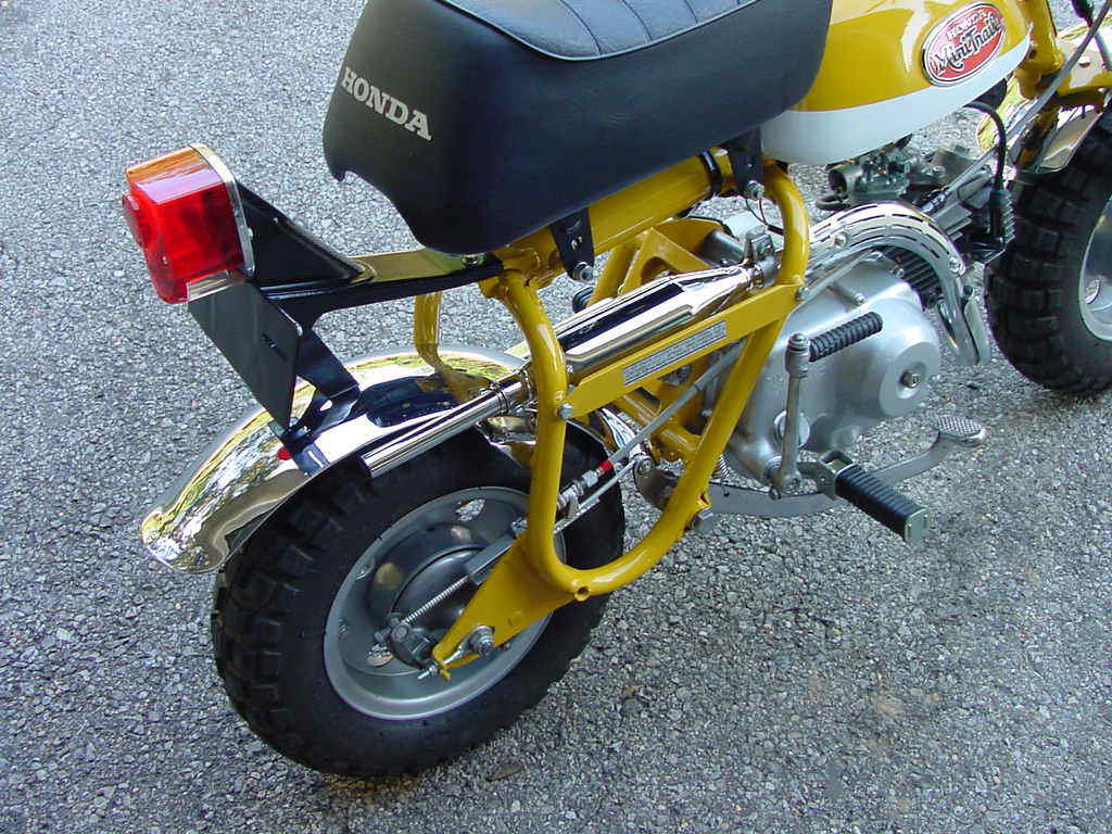 Honda Z50 Z50A K2 1970 - 1972 Chrome Long Tail Rear And Front Mud guard ...