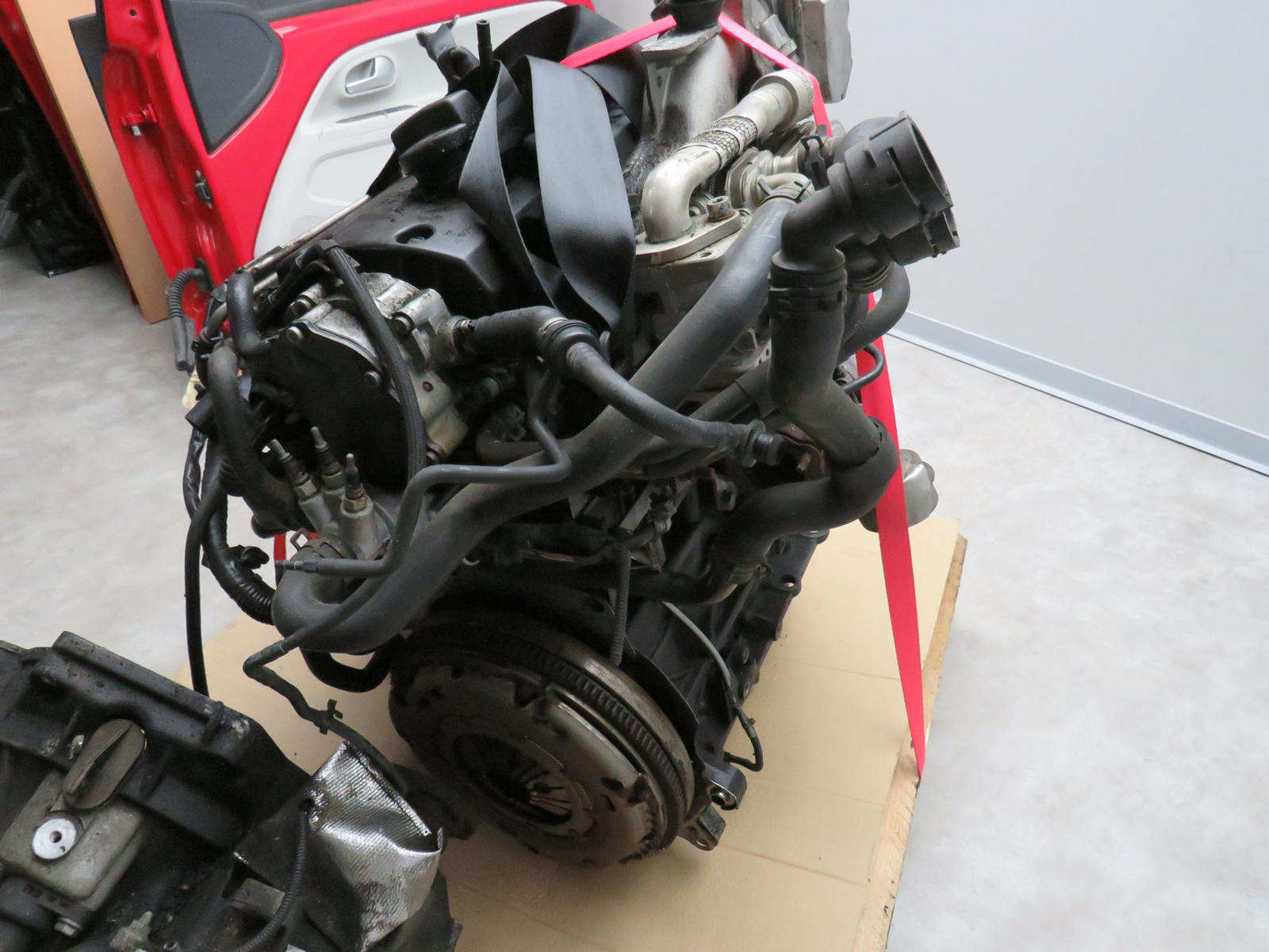 original Motor 1,9 Tdi 74KW komplett AXR Turbolader VW New Beetle 1Y 1C ...