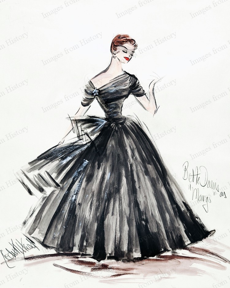 Bette Davis All About Eve Dress Edith Head's Hollywood By Head, Edith,