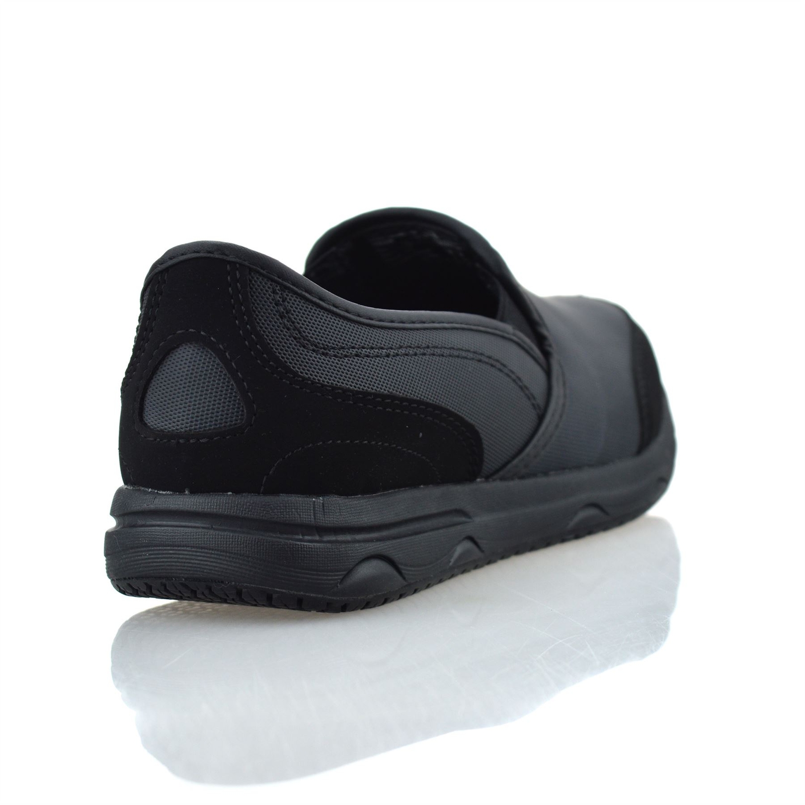Ladies Womens Slip On Casual Memory Foam Smart Walking Work Trainers ...