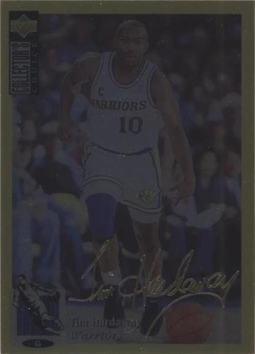 1994-95 Upper Deck Collector's Choice - Tim Hardaway #310 Gold Foil ...