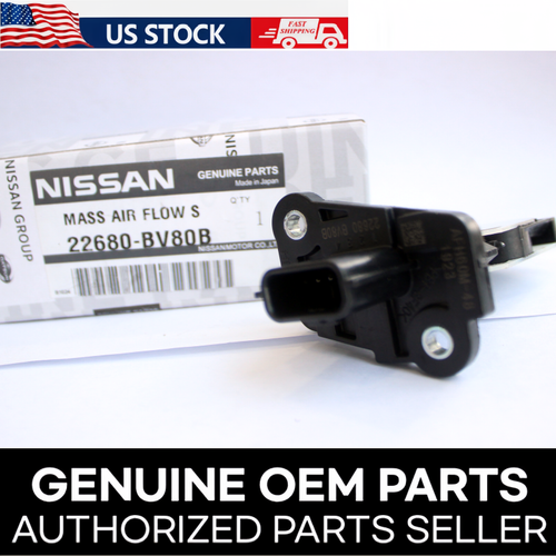 Genuine oem 22680-BV80B Mass Air Flow Sensor For Juke Maxima 22680 ...
