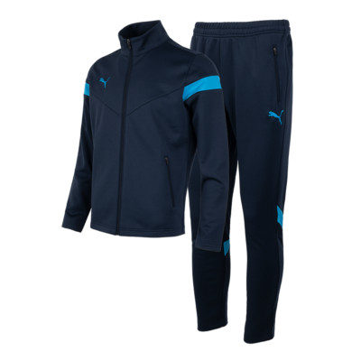 Puma Fleece Training Suit 93351103 / Sports Gym Track Pants Jacket Set ...