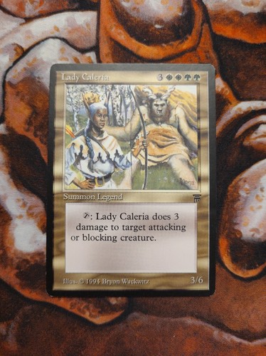 Lady Caleria Legends LEG *indent* MTG Magic the Gathering 1st Edition ...