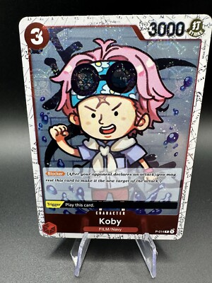 Koby Promo - P-014 - NM - One Piece TCG | eBay