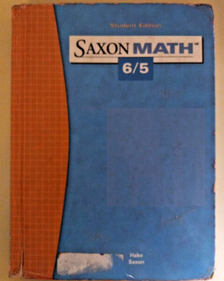 Saxon Math 6/5 Student edition | eBay