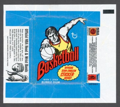 1973-74 Topps Basketball Wax Pack Wrapper Bob McAdoo Artis Gilmore ...