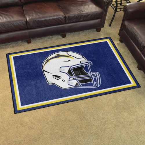 NFL - Los Angeles Chargers - 4ft. x 6ft. Plush Area Rug 681620068153| eBay