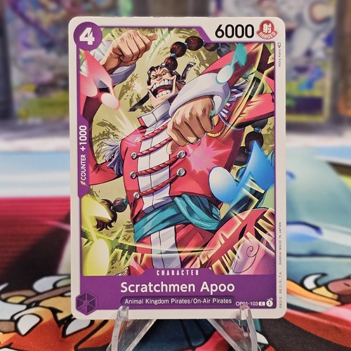 Scratchmen Apoo OP01-103 Romance Dawn One Piece Card Game English NM/M | eBay
