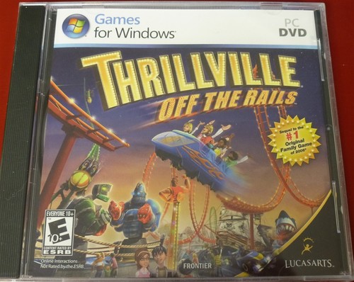 Video Game PC Thrillville Off the Rails Lucasarts NEW SEALED Jewel ...