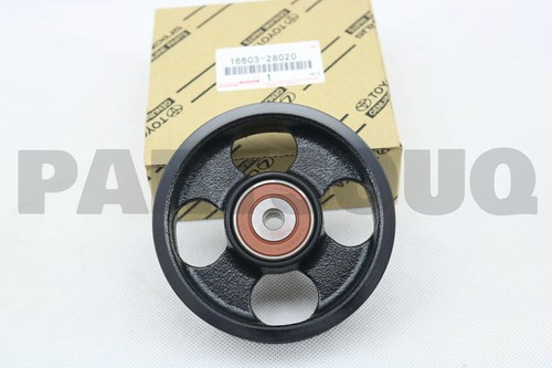 1660328020 Genuine Toyota PULLEY SUB-ASSY, IDLER 16603-28020 | eBay
