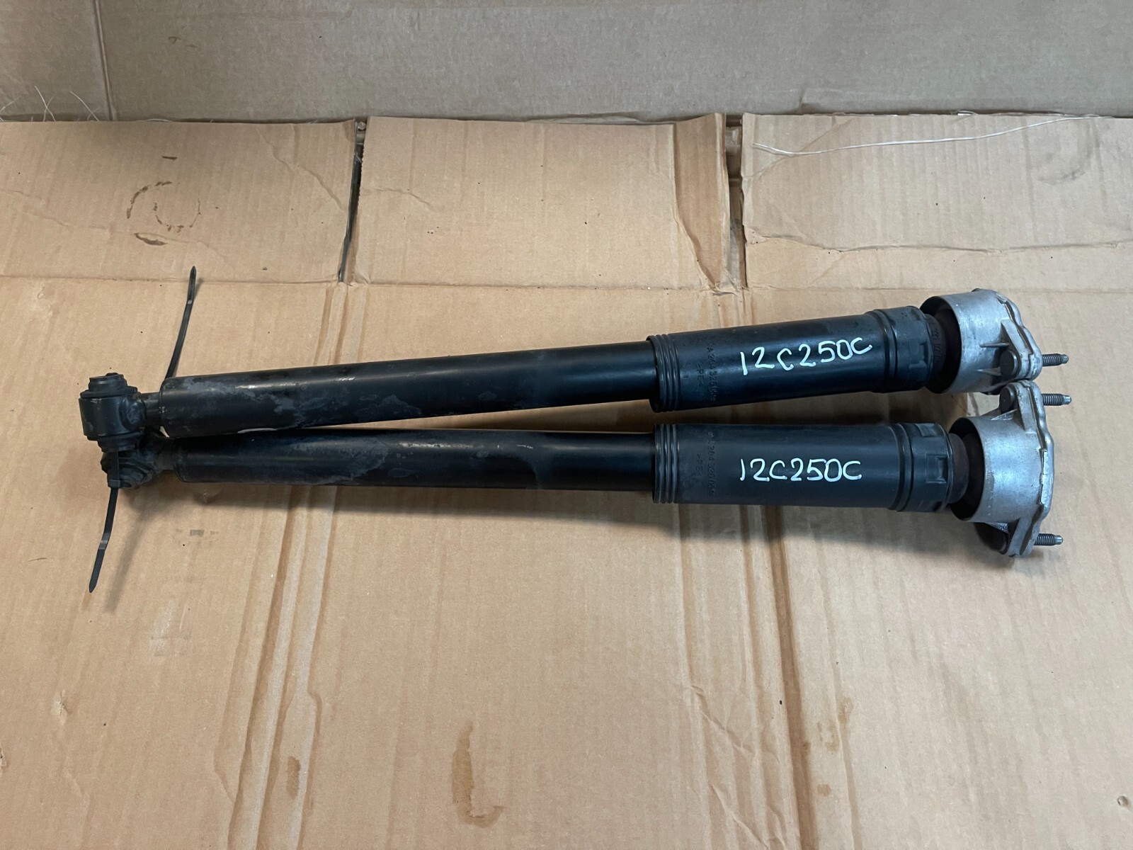 12-15 MERCEDES-BENZ W204 C250 C350 REAR SHOCK STRUT ABSORBER PAIR SET ...