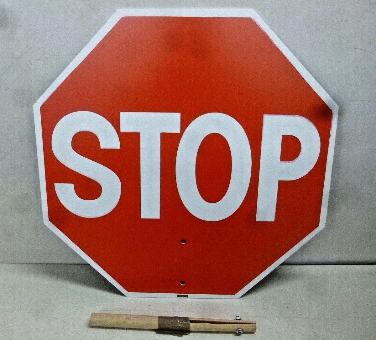 Orange Stop Sign Orange Stop Marihuana Oder Cannabisblatt Symbol
