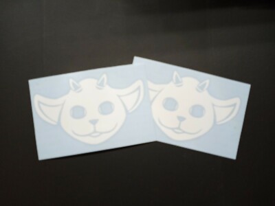 2x Twenty One Pilots Ned vinyl Sticker/Decal White Laptop, Car Window ...