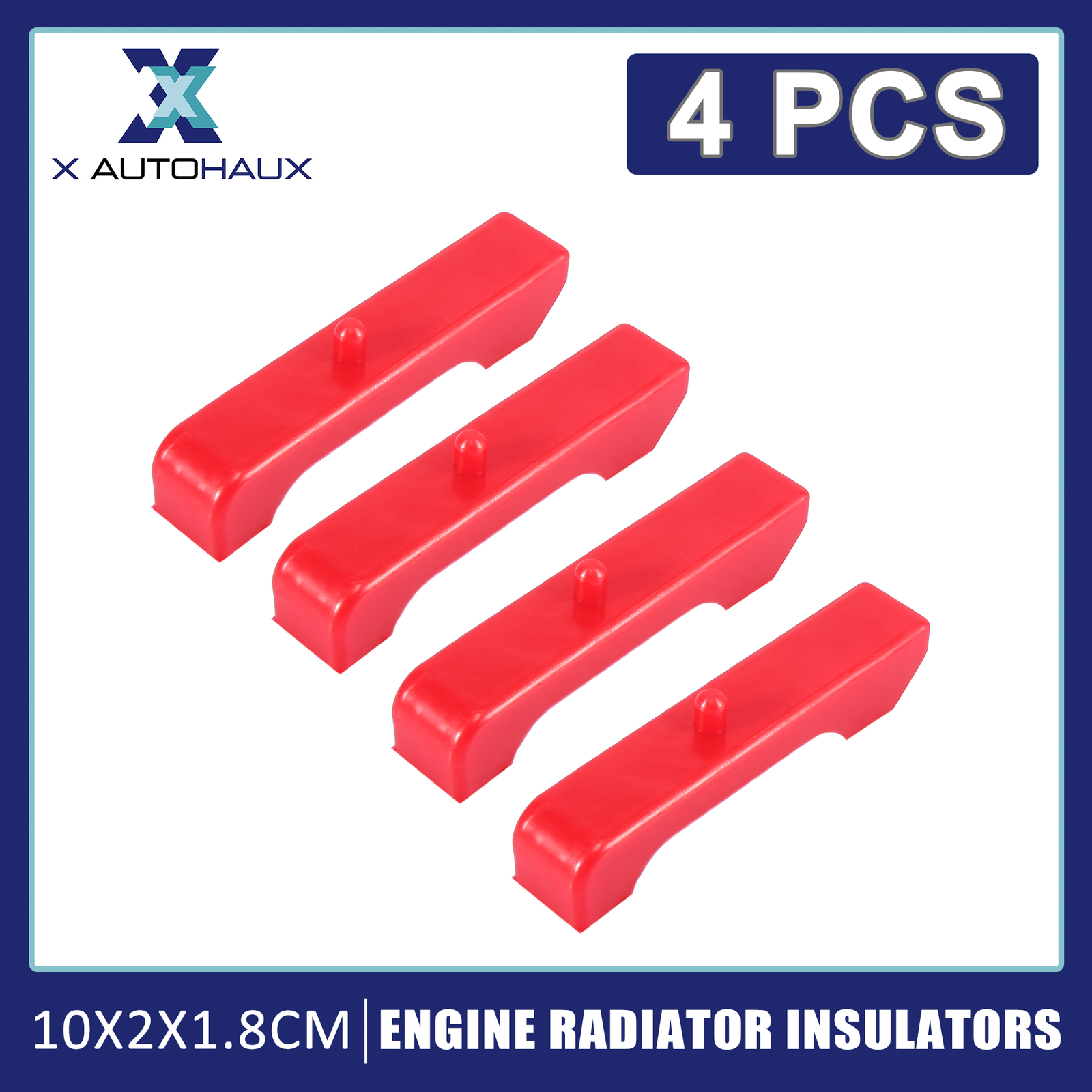 4Pcs Engine Radiator Isolators Insulator Pads Mount Cushion for ...