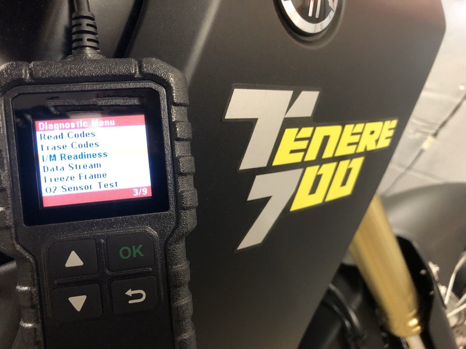 Yamaha FI OBD2 fault code scanner diagnostic tool MT10 MT09 MT07 XSR R1 ...