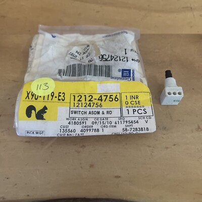 Genuine GM Lamp Switch 12124756 Open Package | eBay