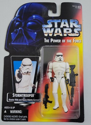 Kenner Star Wars Power of the Force Stormtrooper with Red Card Action ...