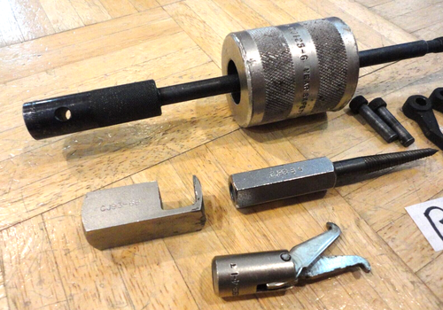 SNAP-ON TOOLS 14 PIECE PULLER SET WITH SMALL SLIDE HAMMER CJ93B | eBay