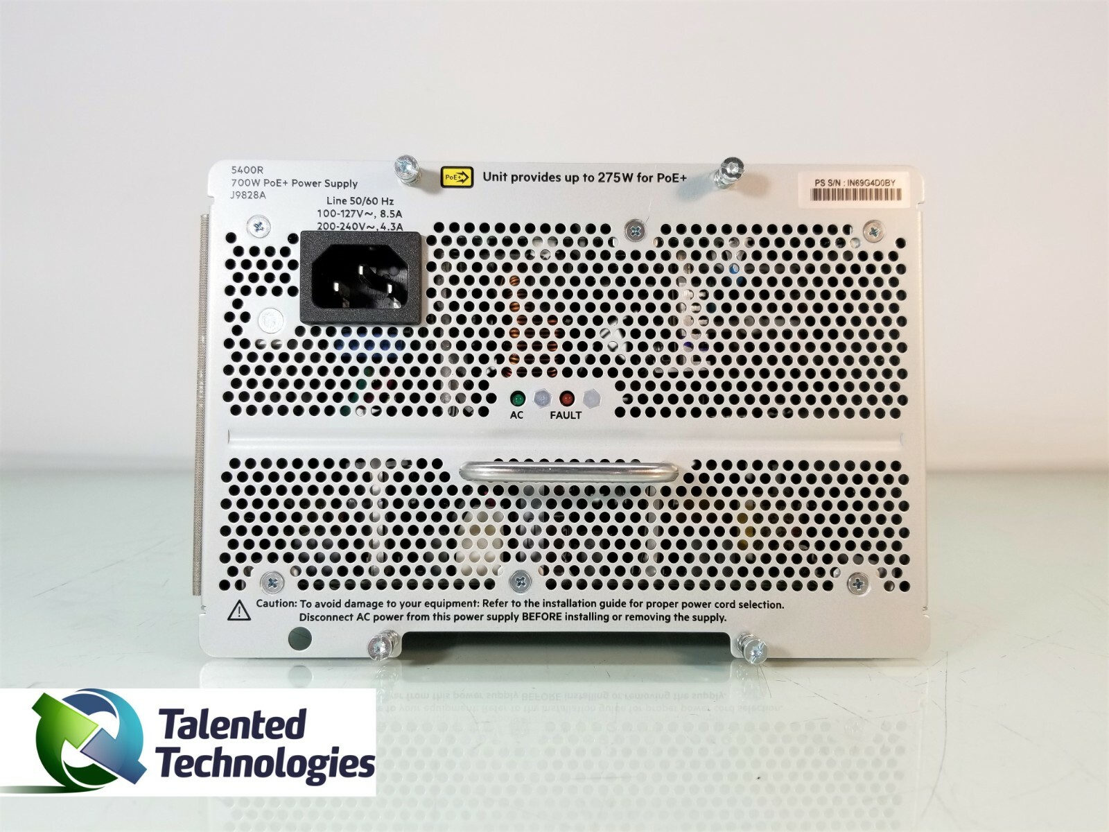 Aruba J9828A 5400R Series 700W PoE+ Power Supply Module | eBay