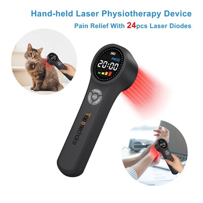 Cold Laser Therapy LLLT Device 1760mW Animal Laser. Class 4 Veterinary ...