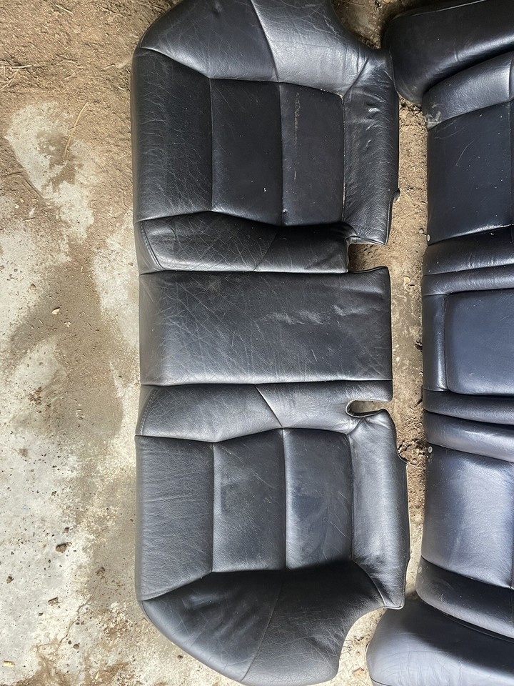 2005 2006 2007 Volvo S60R S60 Rear Seat Nordkap Blue Leather Back Bench ...