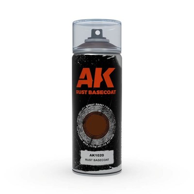 AKI-1020 AK Interactive Rust Basecoat Lacquer Spray 150ml | eBay
