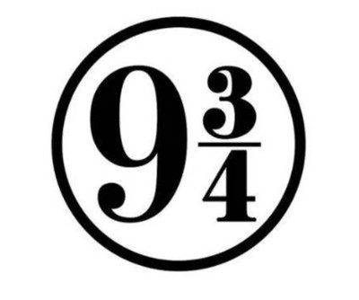 9 3/4 train station Decal Vinyl Car Window Sticker | eBay