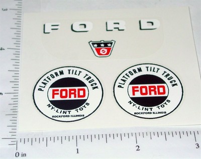 Nylint Cab Over Ford Platform Tilt Sticker Set NY-033 | eBay