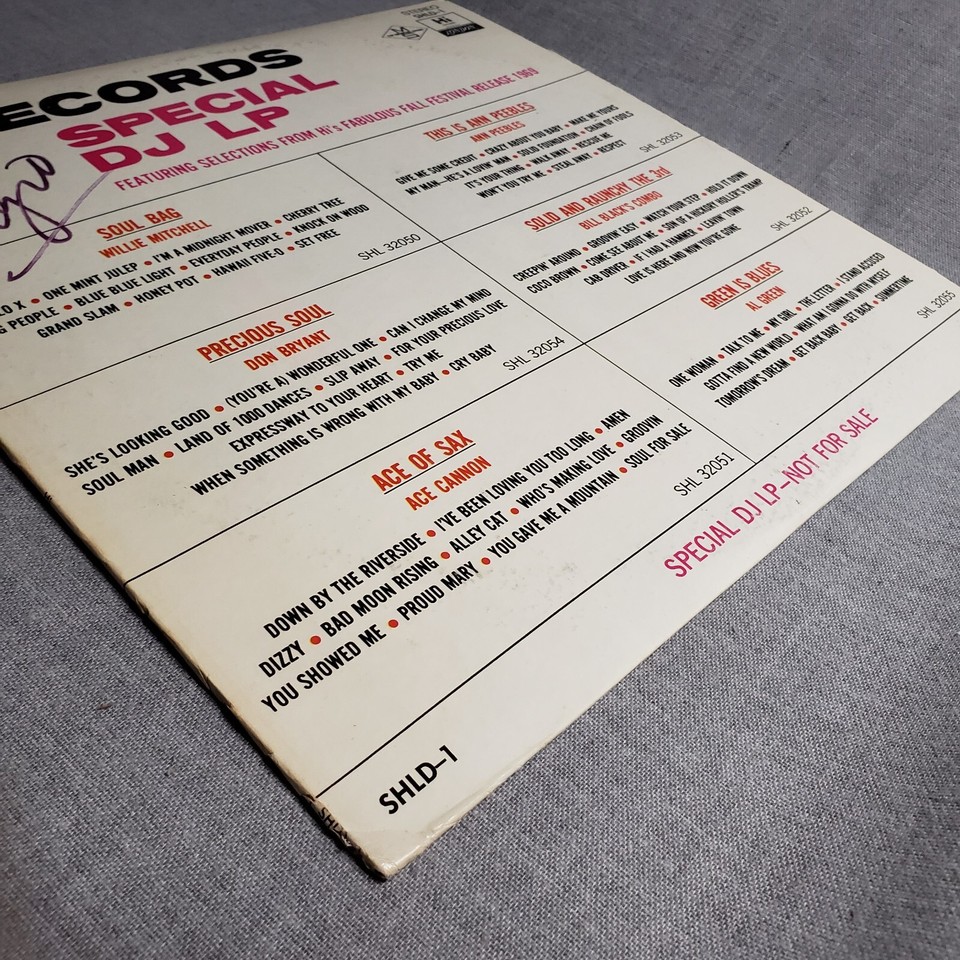 Hi Records Special DJ LP Selections From HI Fall Festival 1969 Promo | eBay