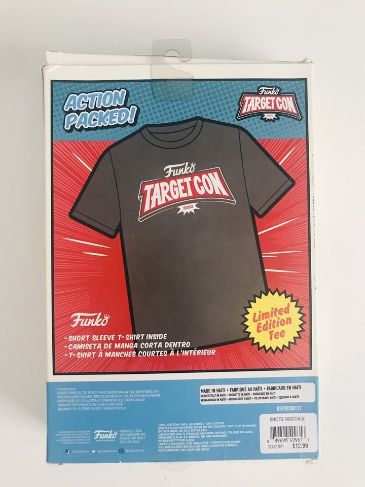 Funko Target Con 2020 Limited Edition Tee - XL | eBay