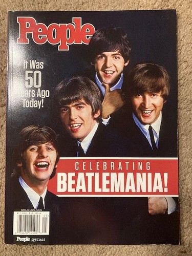 People Magazine It Was 50 Years Ago Today Beatles 2014 Celebrating ...