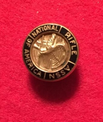 NRA Lapel Hat Pin Pinback Endowment Member National Rifle Association ...