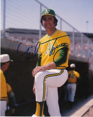 MIKE TORREZ OAKLAND A'S ACTION SIGNED 8x10 | eBay
