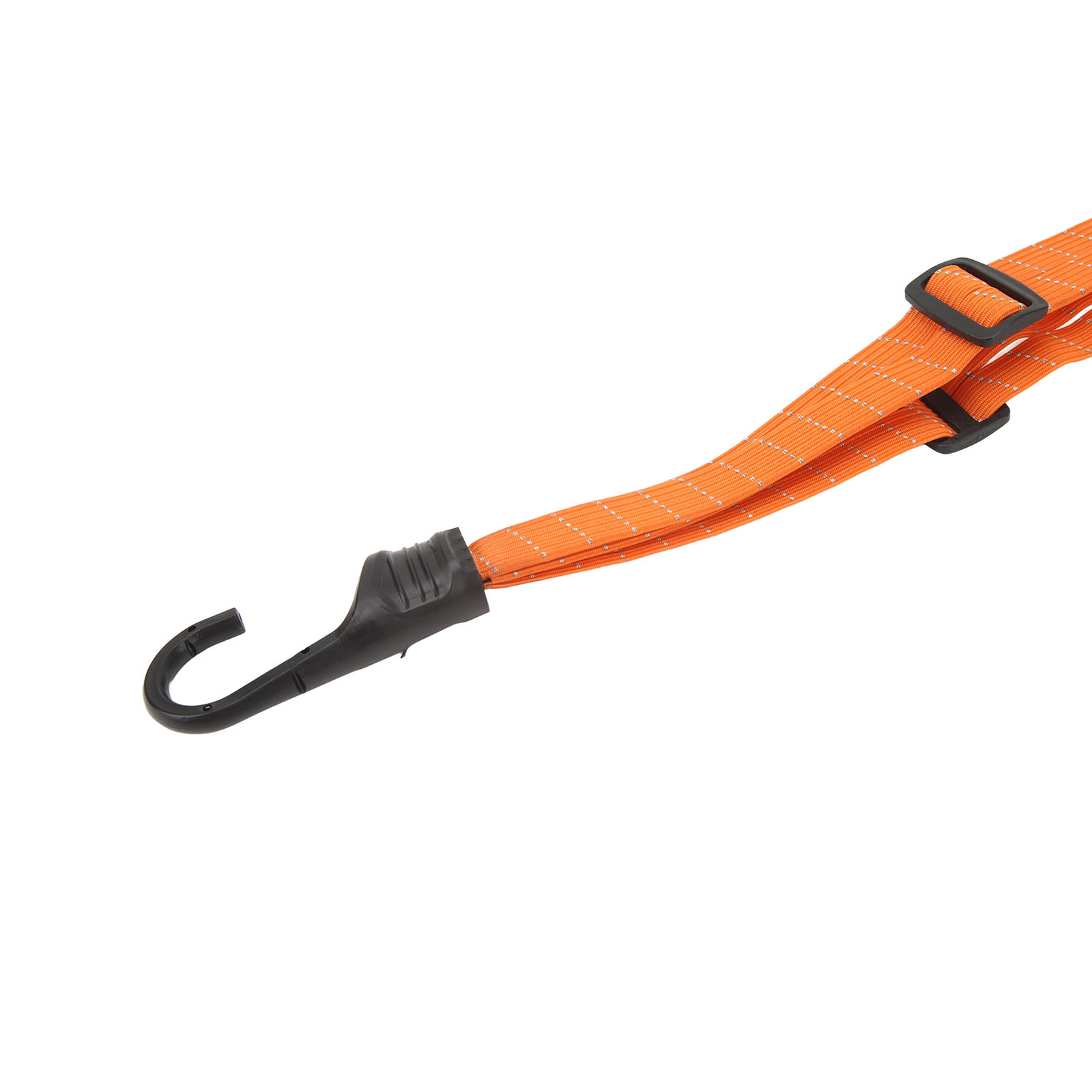 Orange 60cm 4Pcs Motorcycle Luggage Rope Dual Hook Rugged Highly ...