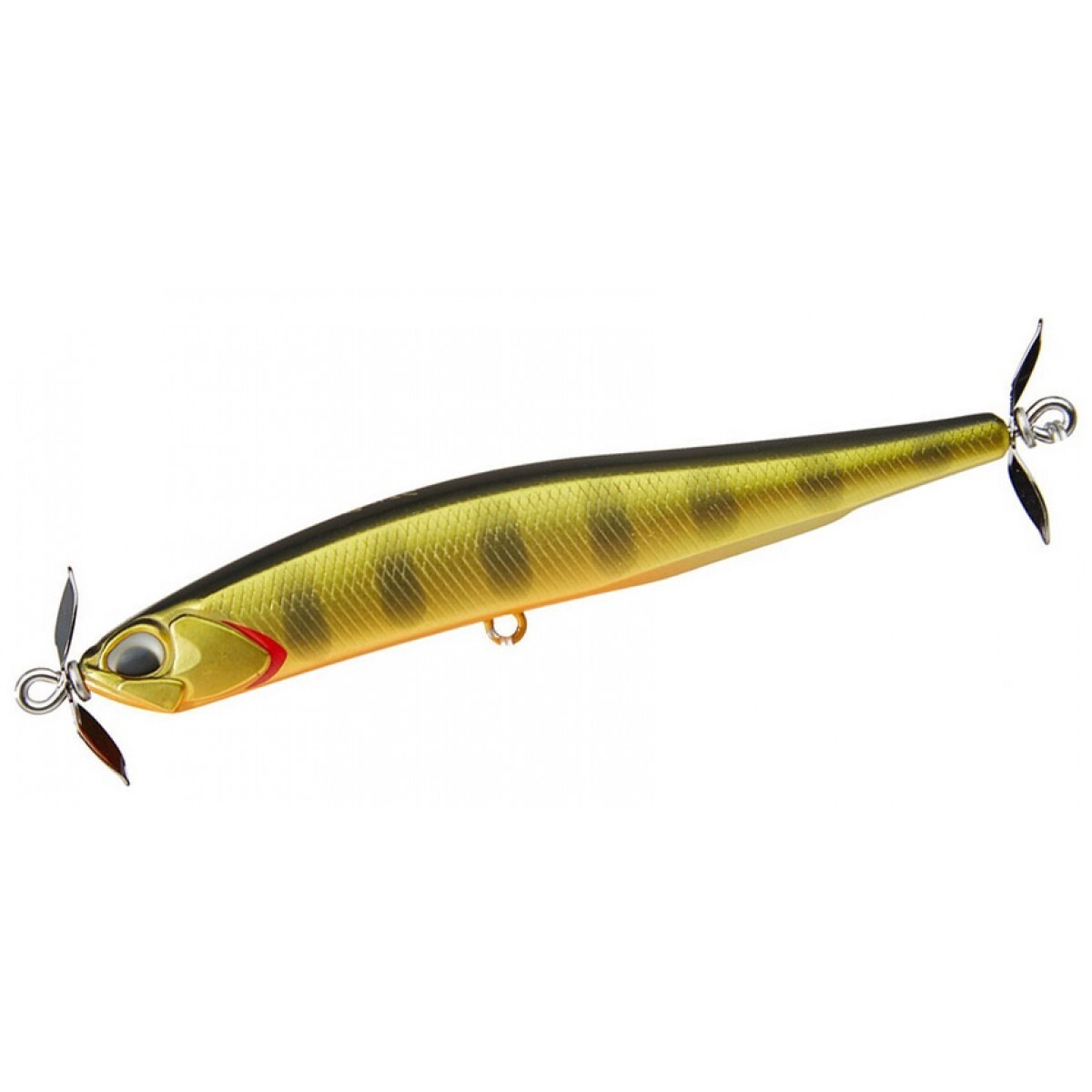 DUO Realis G-Fix Spinbait 80 - Gold Perch - 80mm Spybait Bass Lure Spy ...