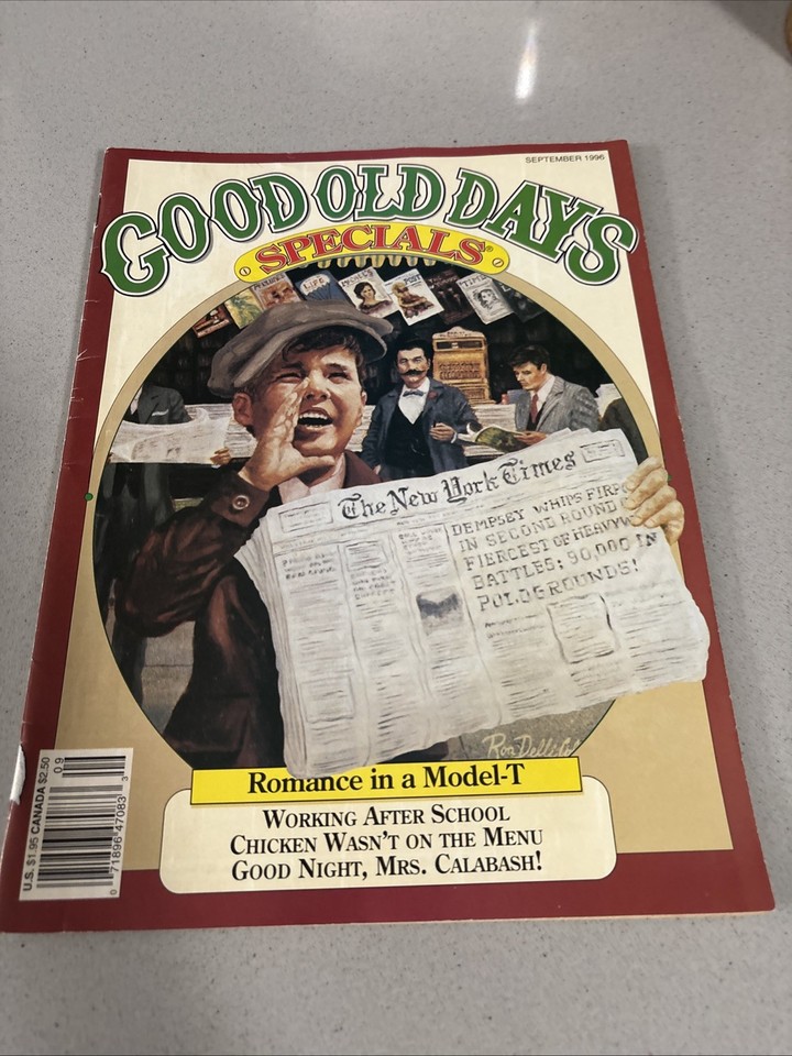 Lot Of 8 Good Old Days Magazines American History Illustrated | eBay