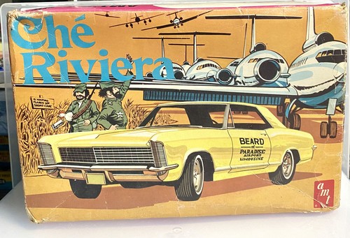 1/25 AMT 1965 BUICK Che RIVIERA CASTRO LTD EDITION KIT BOX & DECAL ...