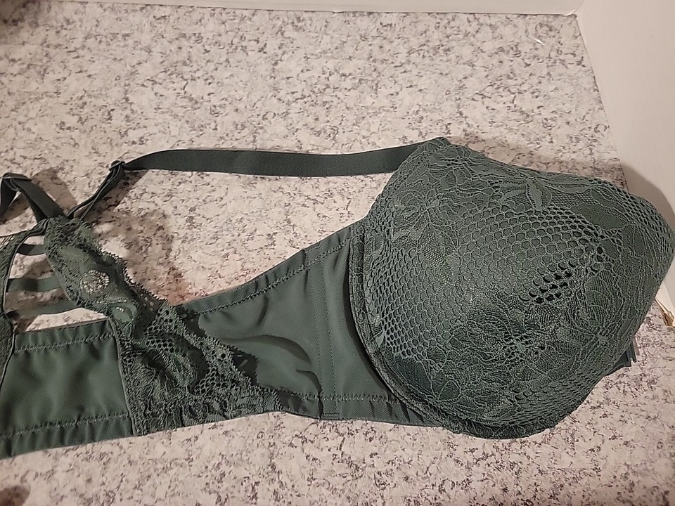 Auden Hunyer Hreen Front Hook Underwire Bra Size 36DDD | eBay