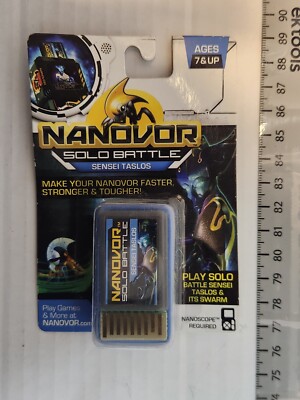 Nanovor Sensei Taslos Solo Battle Cartridge for Nanoscope - Video Game ...