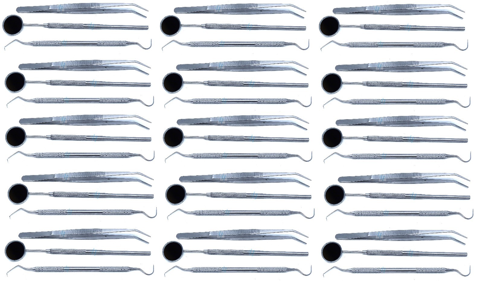 45 Instruments Basic Dental Set Mirror Explorer #5 College Cotton ...