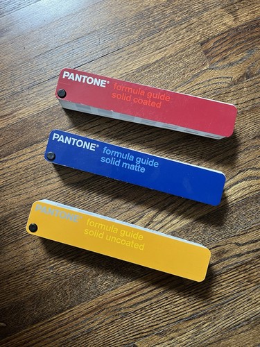 Pantone Formula Guide Solid Uncoated Matte Coated Color Guide 3rd ...