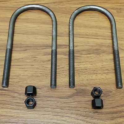 Long Leaf Spring U-Bolts w/OE type Tall Nuts Camaro Firebird Nova | eBay