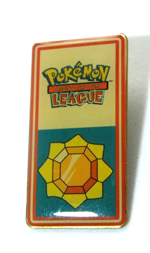 Vintage Pokemon League Pin 1999 Thunder Trading | eBay