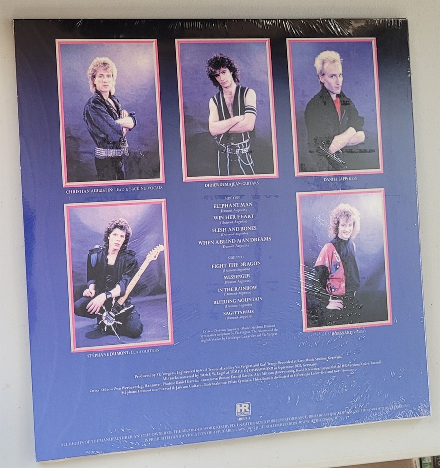 Sortilege Hero's Tears Oxblood Vinyl Record new | eBay