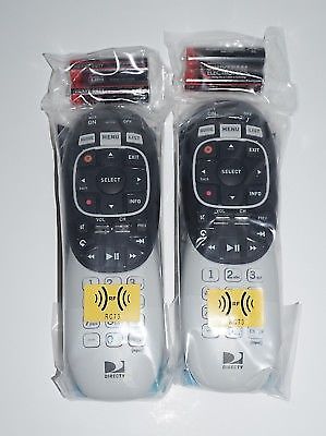 DIRECTV RC73 REMOTE CONTROLS / LOT OF 2 / IR/RF HR44/HR54 GENIE ...