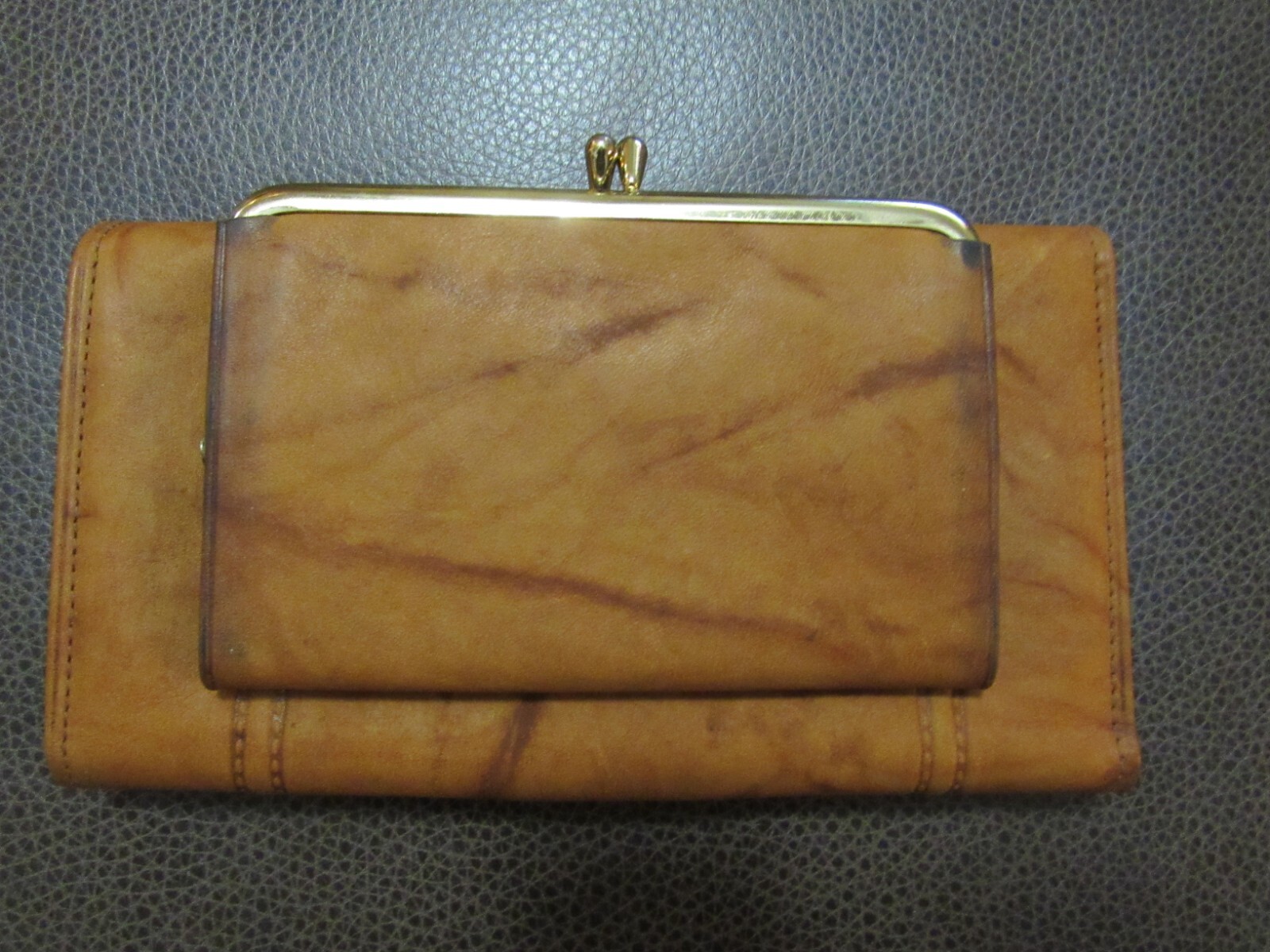 Di Lido 80s Vintage Ranchero Cowhide Checkbook Memo P… - Gem