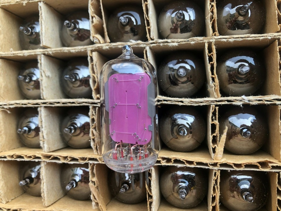 1x EXTRA RARE IV-13 / IV-19 VFD TUBE for CLOCK DIY (NEW, NOS, TESTED ...